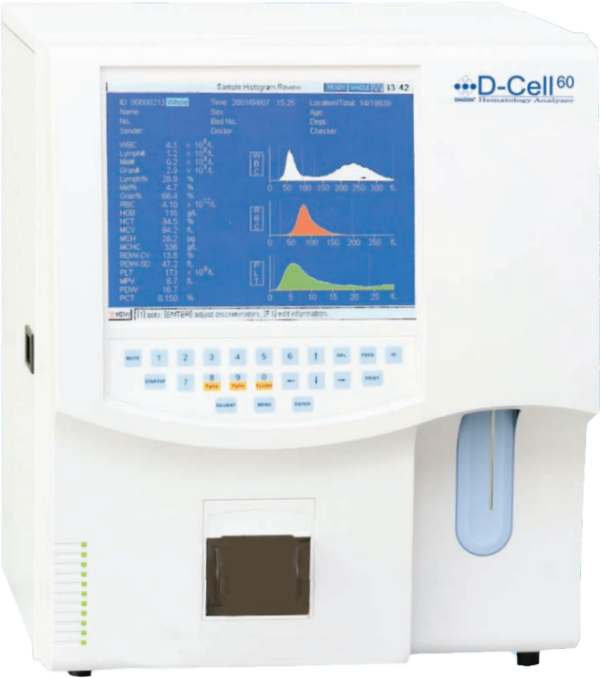 Diagon D-Cell 60 Hematology Analyzer - Modern Limited Laboratory Services